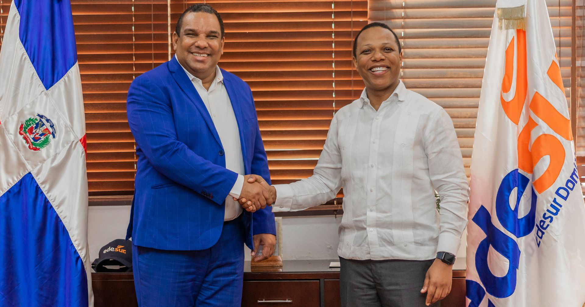 Administrador de Edesur recibe visita de cortesía del director del ...